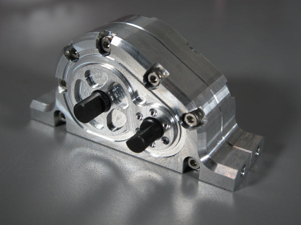 Aluminum Chassis Mount Transfer Case 2:1 Reduction Auxiliary Transmiss ...